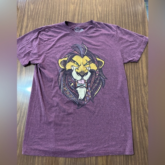 Disney | Shirts | Disney Scar Tshirt Size M | Poshmark